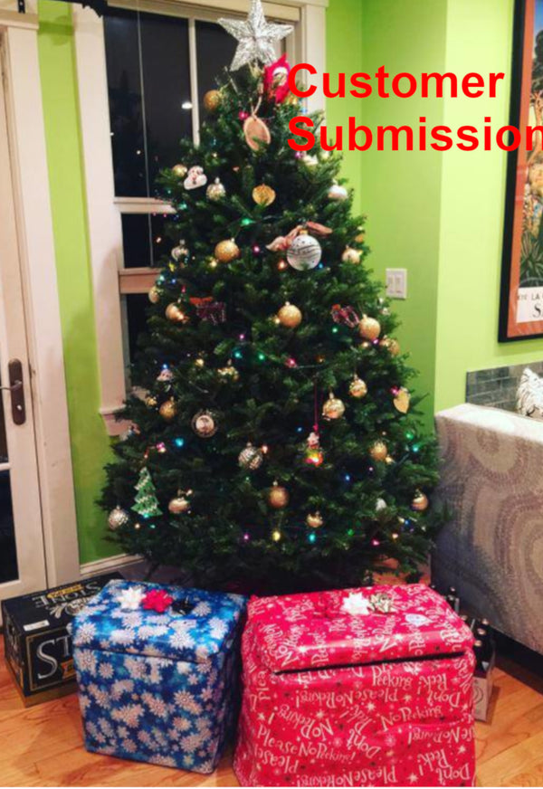 Real Christmas Trees Delivered 6 Foot Premium Balsam Fir Christmas Tre ...